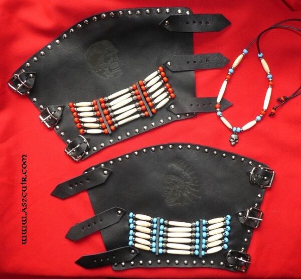 Parures Bracelet / Collier – As 2 Cuir